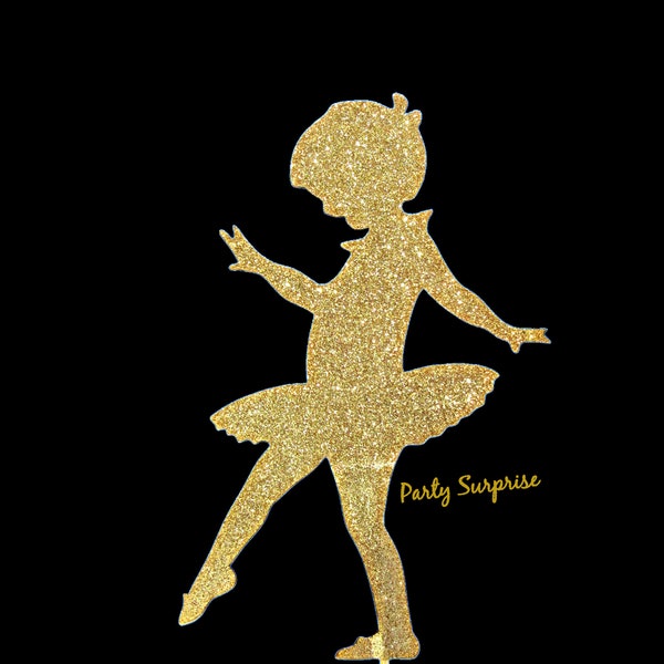 Gold Ballerina - Etsy