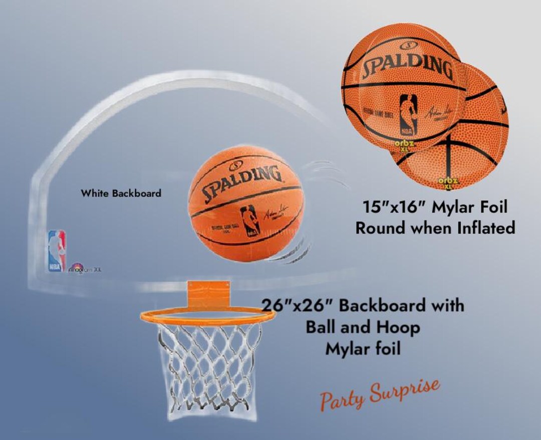 Basketball Balloon Package Basketball Balloons Sports Basketball Party ...