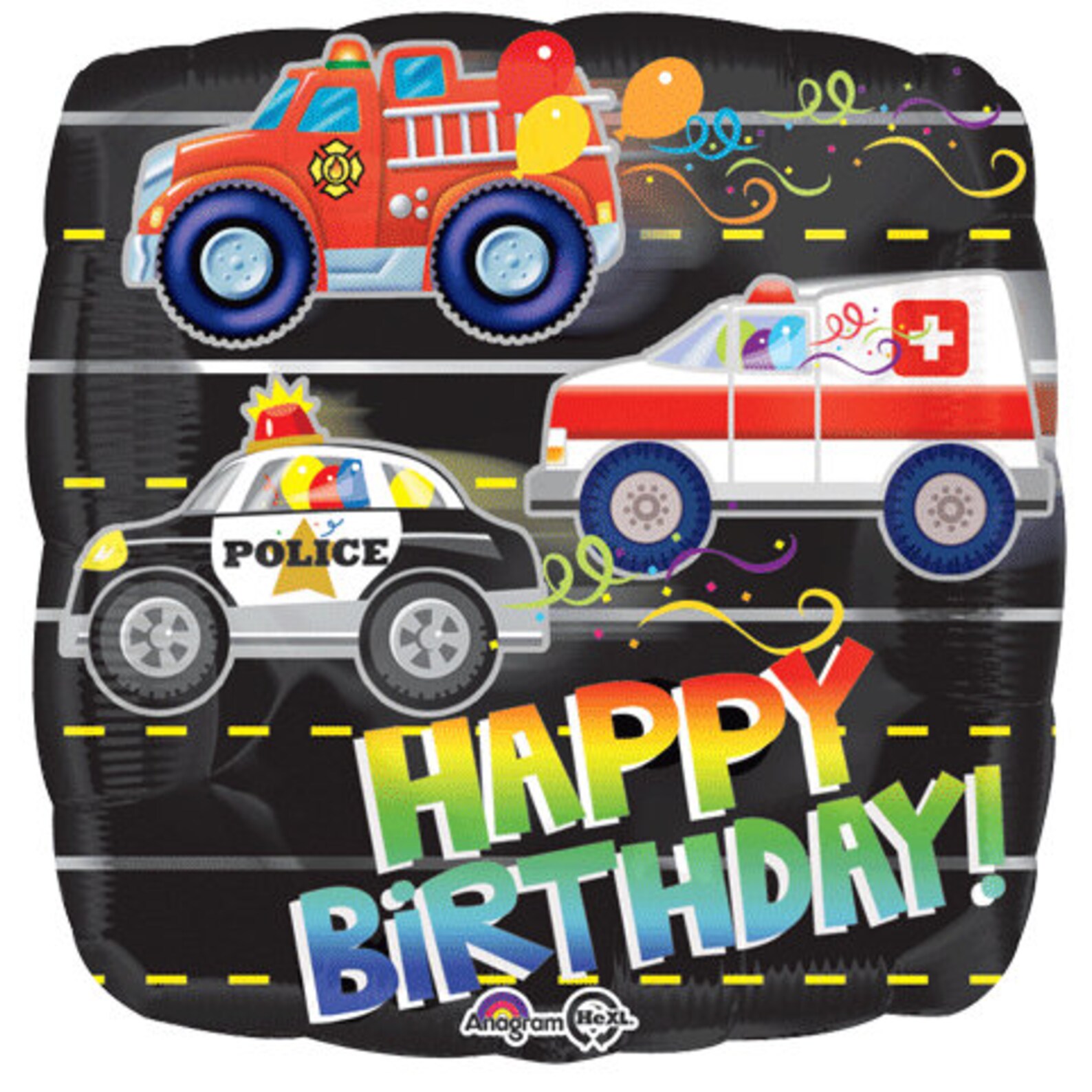 Police Car Balloons Birthday Package Kids Adult Police Party - Etsy