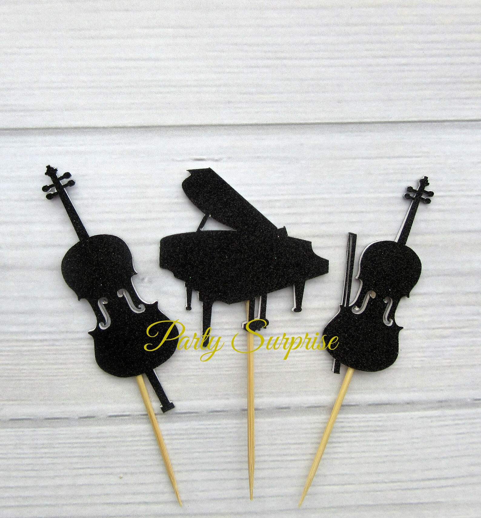 Piano Cupcake Toppers Music Piano Party Decoration Cake and - Etsy Canada
