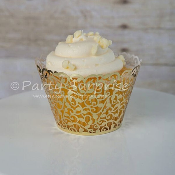 Lace Cupcake Wrapper - Etsy