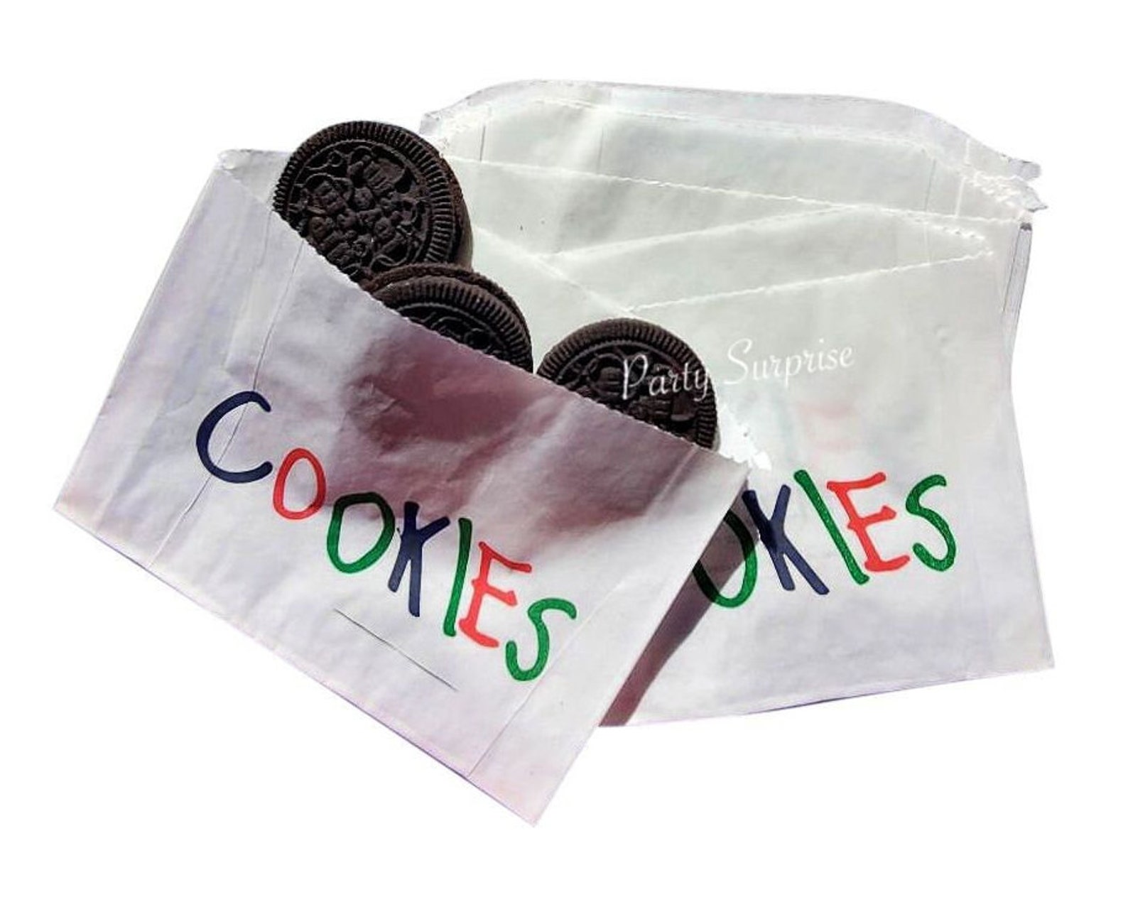 Cookie Bags Kids Cookie Bags Sesame Street Party Bags - Etsy