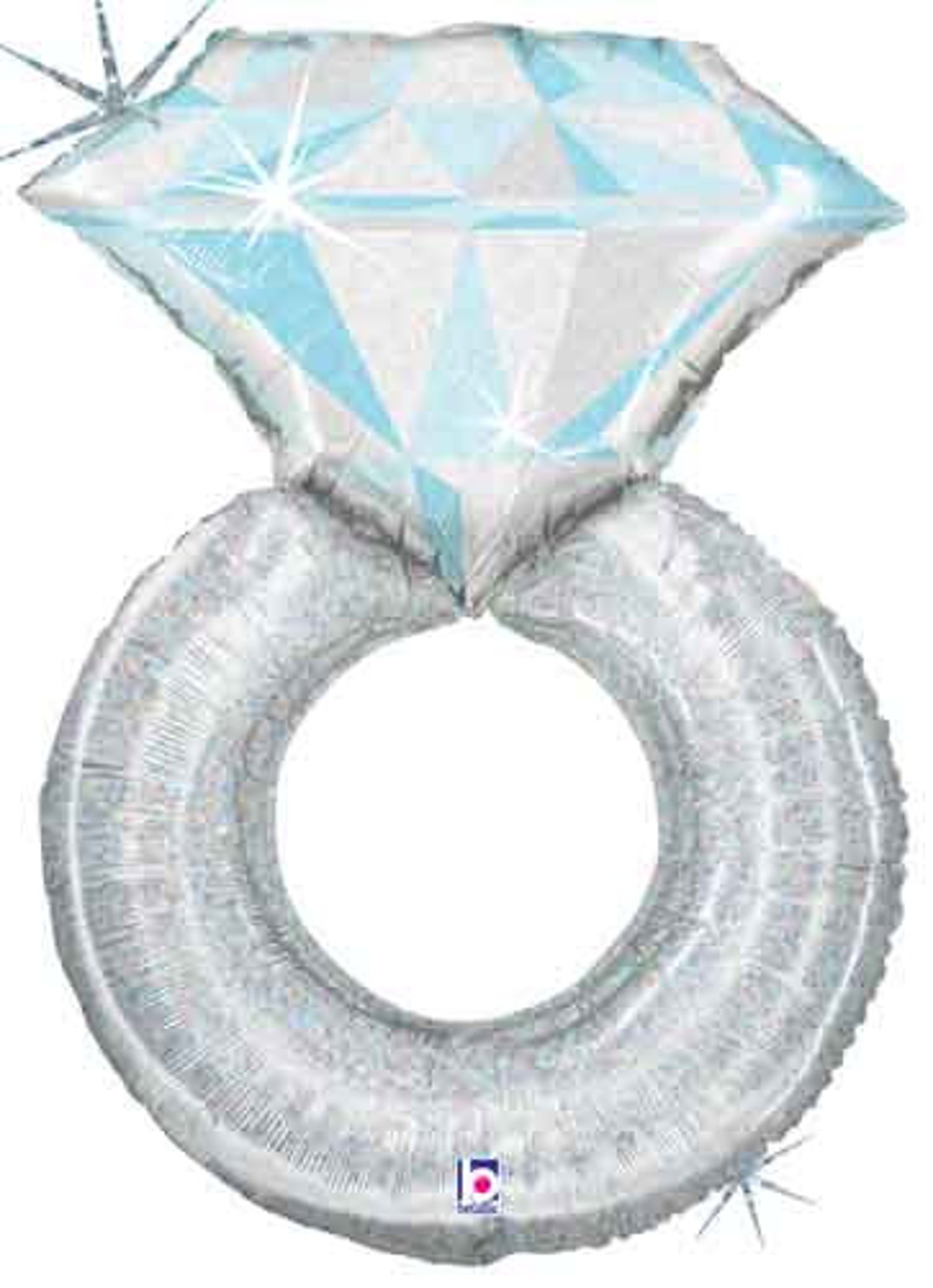 Diamond Ring Balloon Package,silver Ring Damask A Perfect Fit Balloons ...