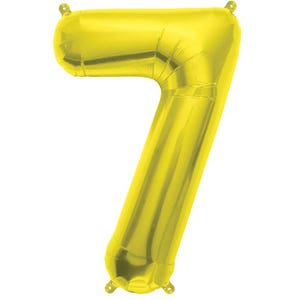 7th Birthday Balloon Package 7 Years Old Girl Boy Birthday Party ...