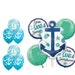 Anchor Cupcake Toppers Nautical Party Decor Wedding Bachelor - Etsy