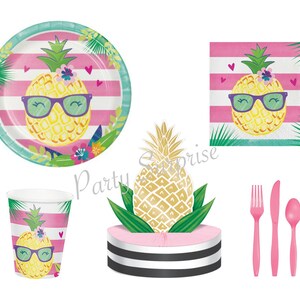 Pineapple Balloons Birthday Package Mylar Pineapple Happy Birthday ...