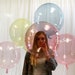 Crystal Pastel Bubble Balloons Transparent 10 Baby - Etsy