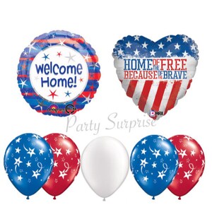 Patriotic USA Balloon Package 4th of July Party Veterans Day - Etsy