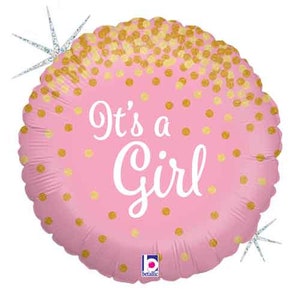Girl Baby Shower Balloons Jumbo Large Baby Shape Mylar Foil - Etsy