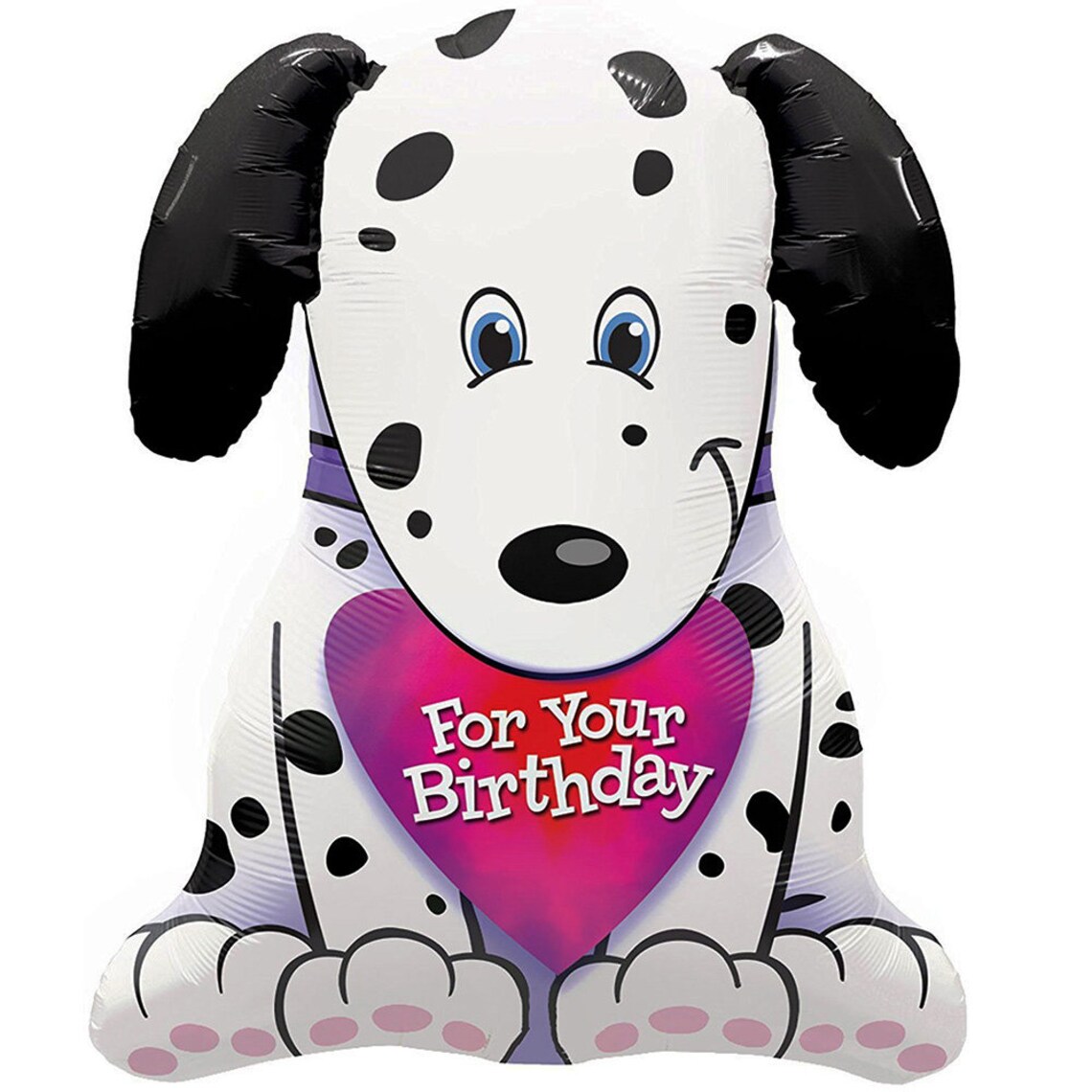 Dalmation Birthday Balloon Set, Paw Print Balloons, Made in USA - Etsy