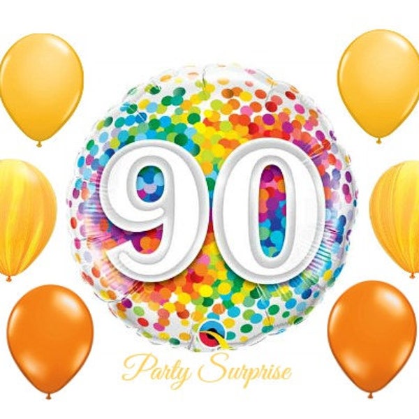 90th Birthday Balloons - Etsy