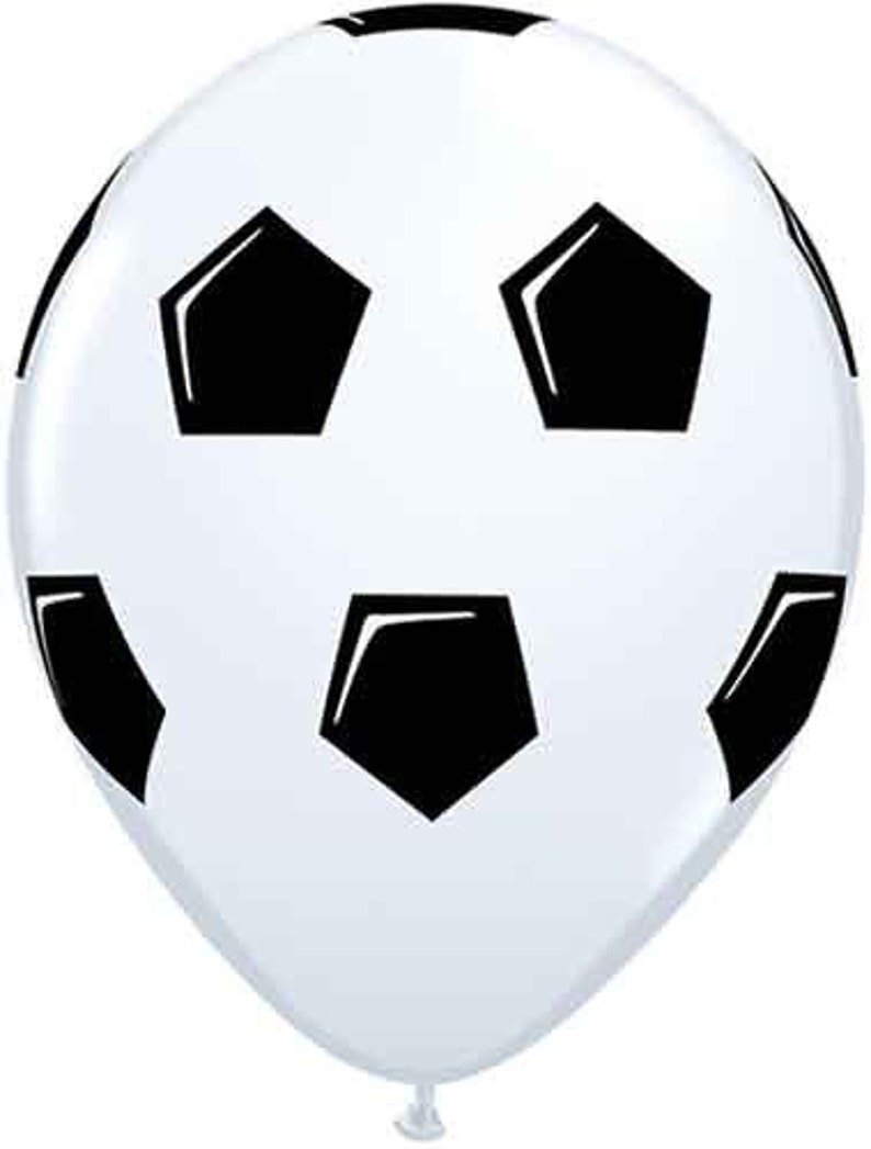 Soccer Balloons Party Balloons Big Soccer Football Game Party | Etsy