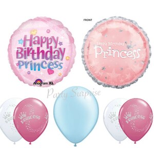 Girl Balloon Pkg Pink Bow Jelli Number Balloon Pick Your Number Girl ...