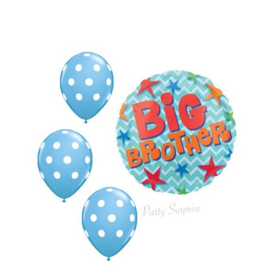 Big Brother Balloon Bouquet I'm the Big Brother New Baby Brother ...