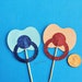 Baby Cupcake Toppers Pink Binky Pacifier Topper Blue Binky - Etsy