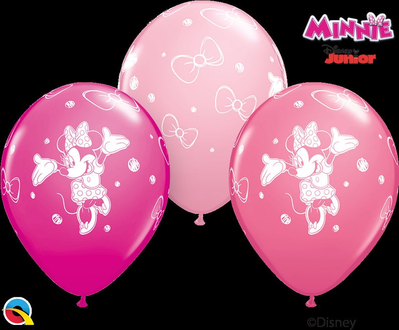 Minnie Mouse 5th Birthday Balloon Pkg Jumbo Minnie Number 5 - Etsy