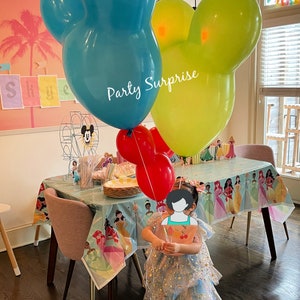 Mickey Mouse Minnie Mouse Ear Balloons 28" 9 Colors Boy Mickey Mouse ...