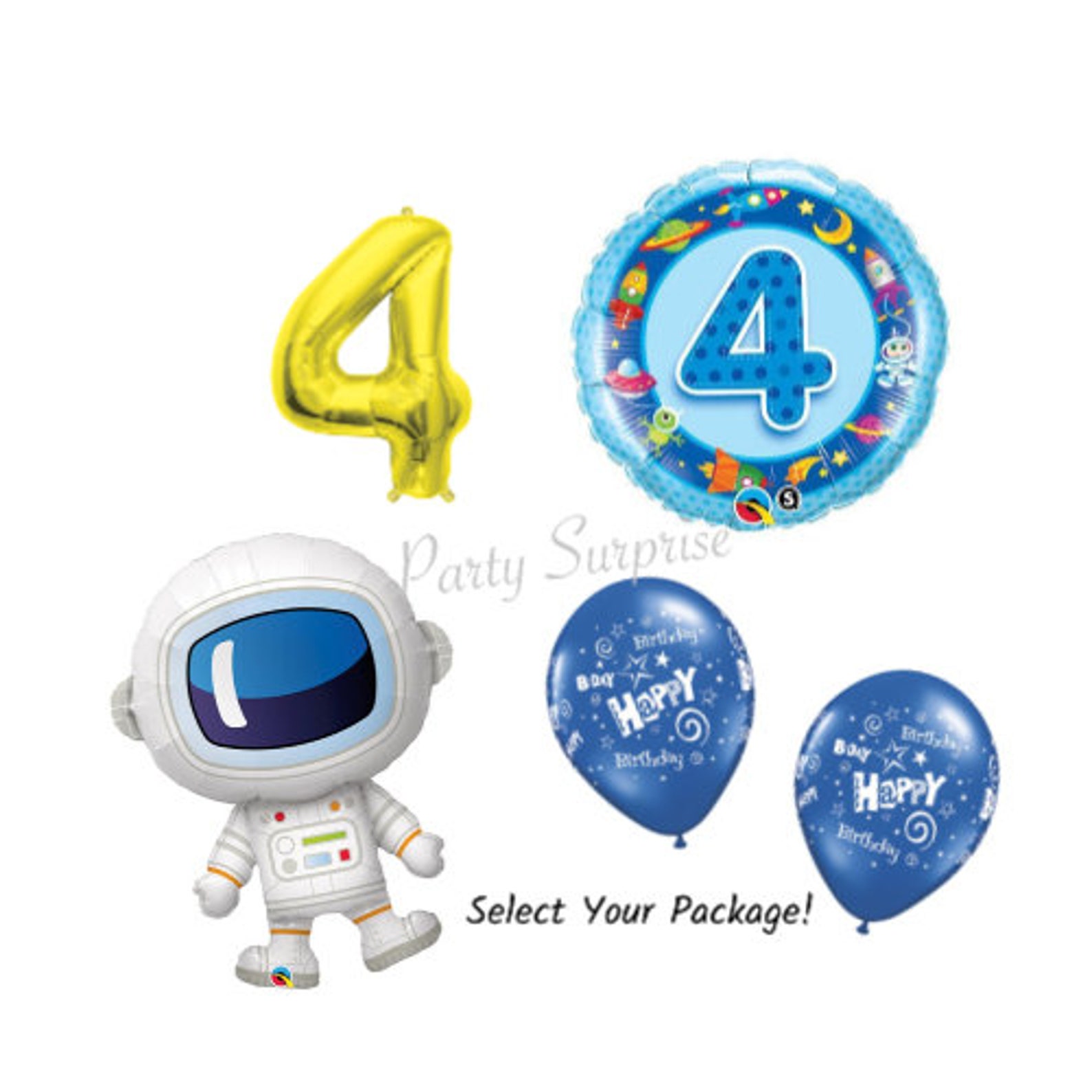 Big Brother Balloon Bouquet Elephant 3 Polka Dot Latex Navy | Etsy