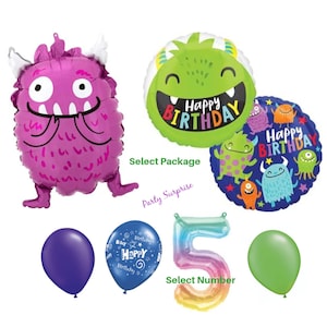 Monsters Bubble Balloon Monsters Univ Balloon Pkg Mylar Latex Kids ...