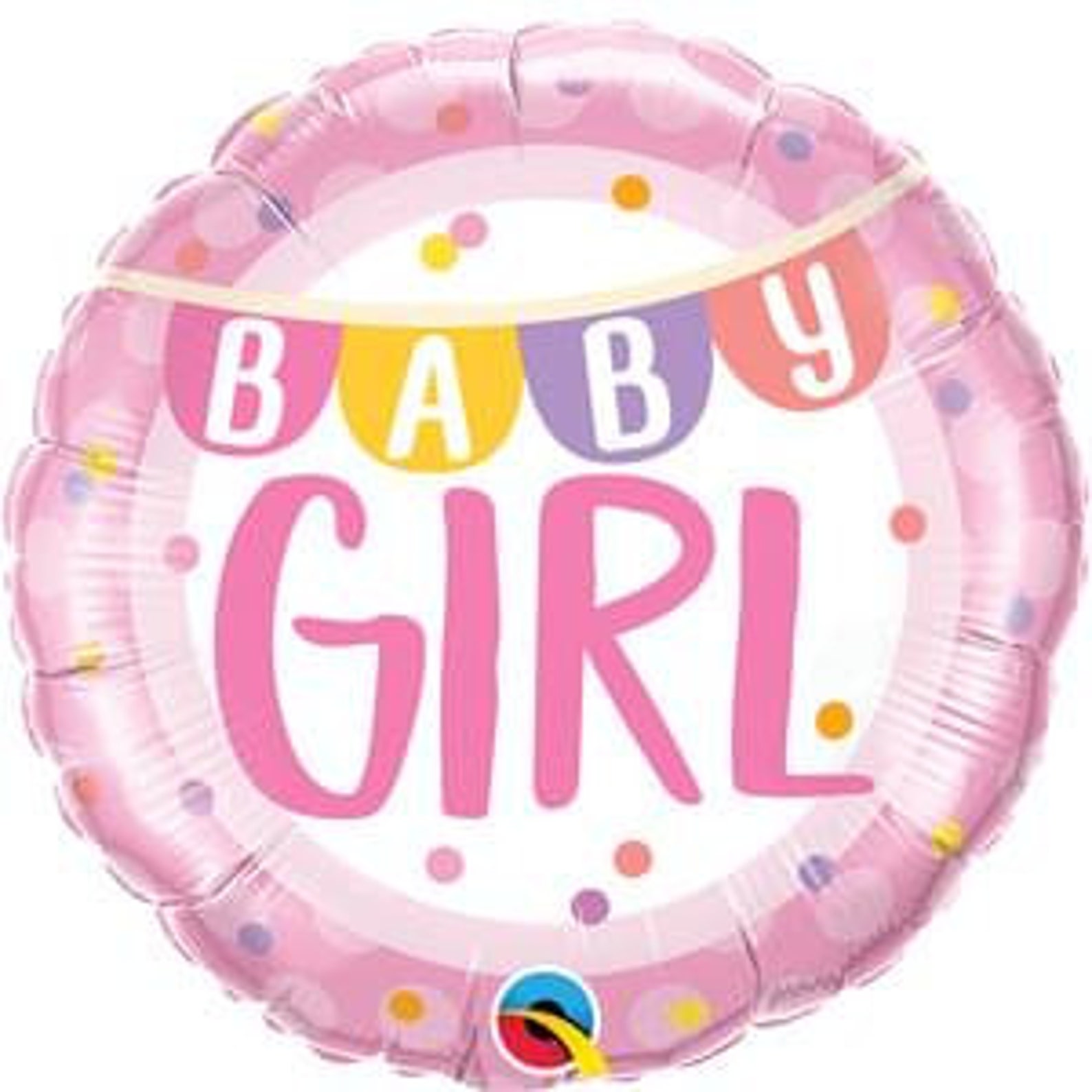 Baby Girl Hot Air Balloon Package Mylar Foil and Latex Pink | Etsy