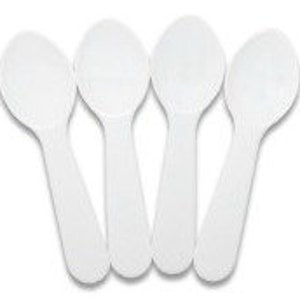 Mini Spoons Disposable Assorted Pastel Colors 3 Food | Etsy