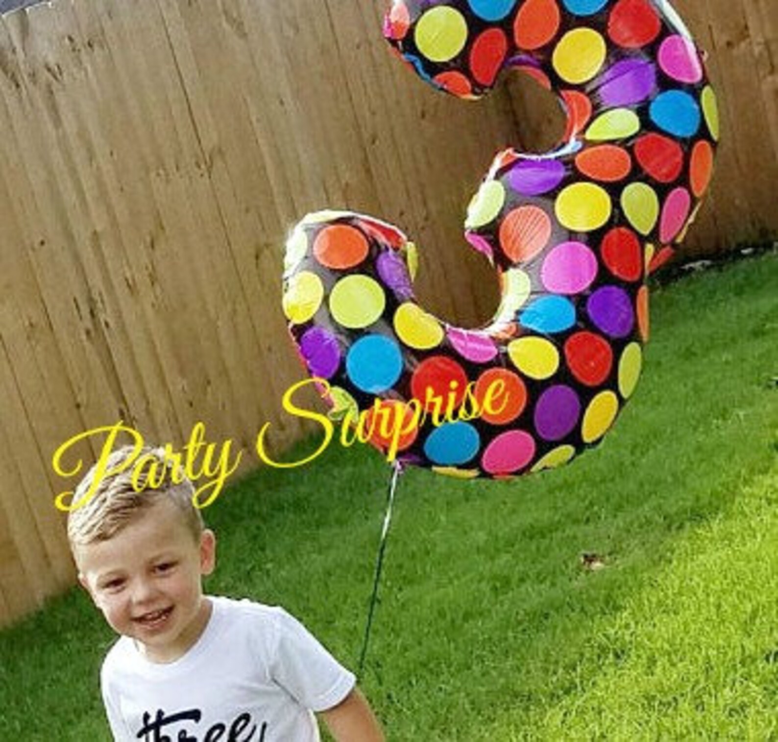 3 Years Old Birthday Balloons I Am 3 Today 3rd Birthday Party | Etsy
