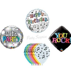 Microphones Cupcake Toppers Blue Green Yellow Red Orange Hollywood ...