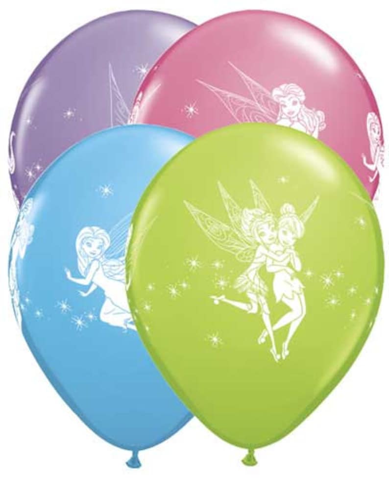 Fairy Balloons Super Size Fairy Mylar Foil Tinkerbell Disney - Etsy