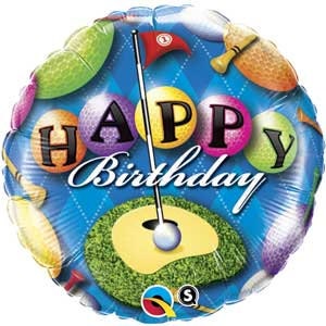 Golf Balloons Golf Birthday Balloons Putting Green Golf Game Birthday ...
