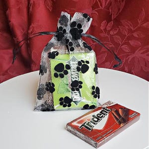 Paw Print Favor Boxes Kraft Dog Cat Animal Pawprint Cookie Treat Candy ...