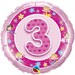 3rd Birthday Girl Balloons Girl 3 Years Old Birthday Party - Etsy