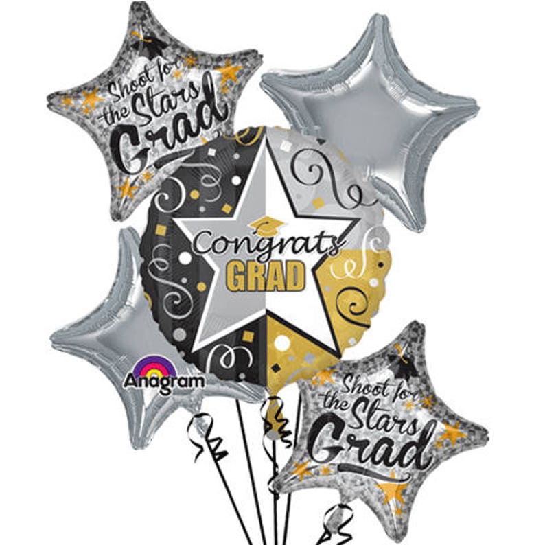 Graduation Balloons Congratulations Graduation Party Balloon | Etsy