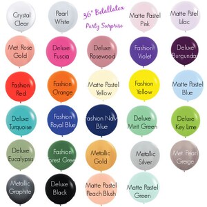 Hot Air Balloons With Nets 36" 30" Baby Shower 1st Birthday Party Jumbo ...