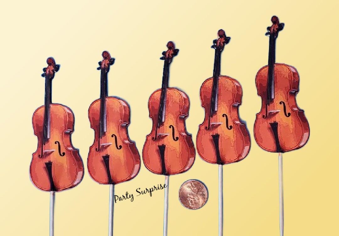 Handmade Cello Cupcake Toppers, Music Party Decorations - Etsy