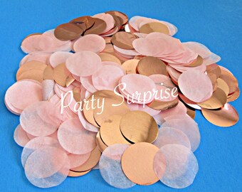 Rose Gold Confetti - Etsy