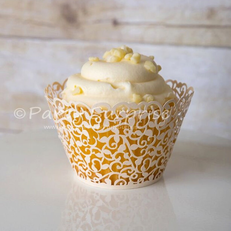 Lace Cupcake Wrapper - Etsy