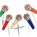 Microphones Cupcake Toppers Blue Green Yellow Red Orange Hollywood ...