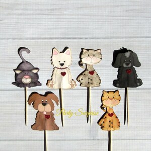 Paw Print Gift Box Table Centerpiece Box Dog Party Gift Box Decoration ...