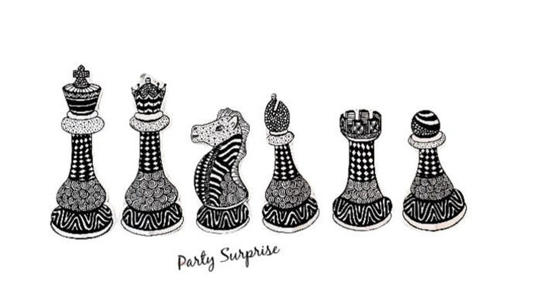 Chess Game Cupcake Toppers Custom Hand Made for You Matching - Etsy