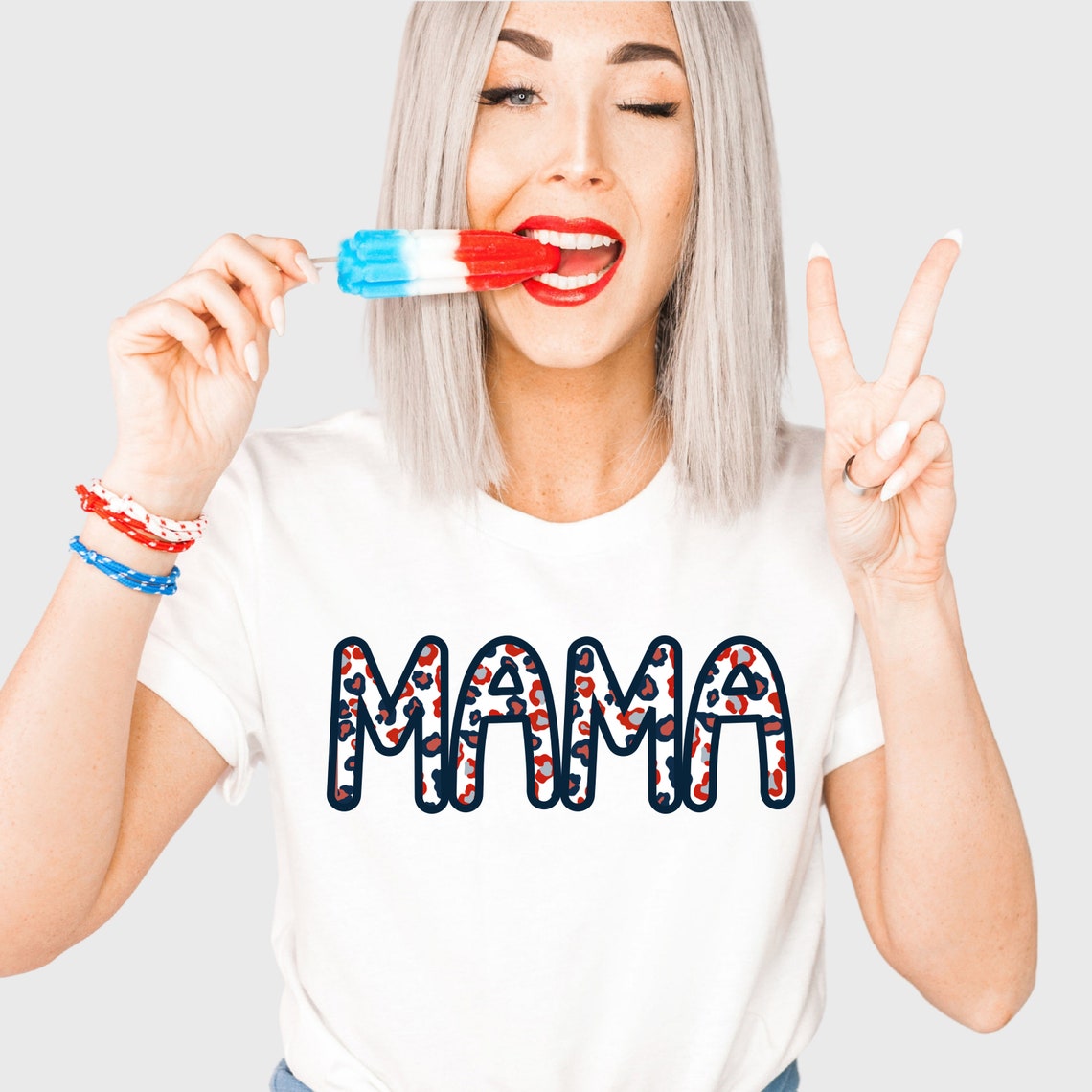 Mama Mini 4th of July Sublimation Design Download Mama Mini - Etsy