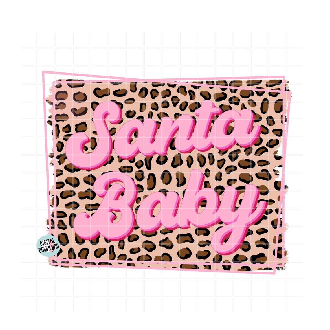 Santa Baby PNG Retro Christmas PNG Vintage Christmas PNG - Etsy