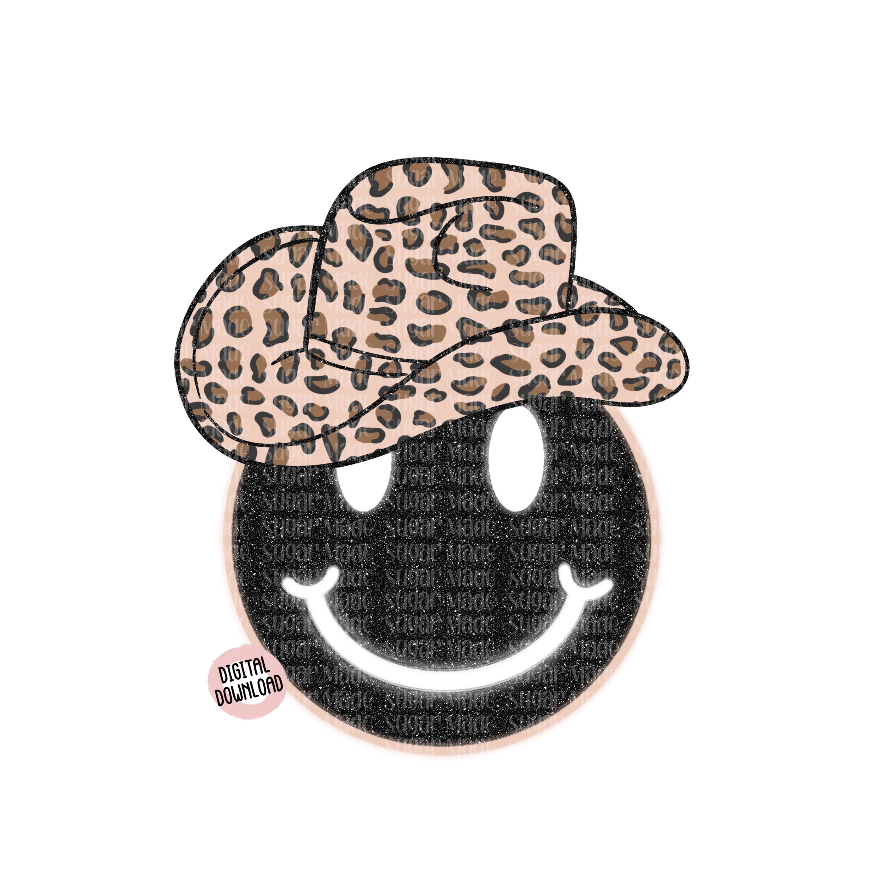 Western Smiley Png / smiley face png / diseño de sublimación - Etsy España