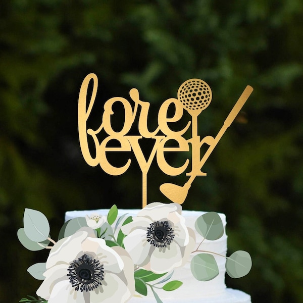 Golf Cake Topper - Etsy