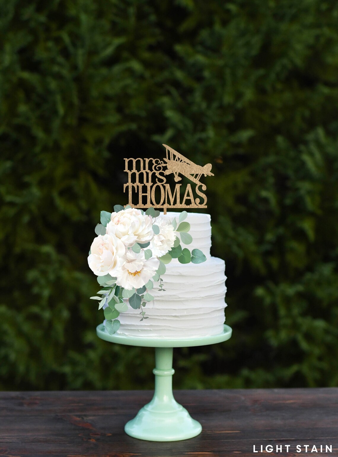 Wedding Cake Topper Airplane Wedding Cake Topper Biplane - Etsy