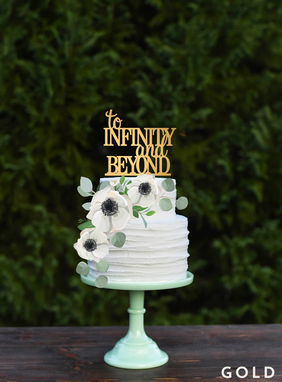 Wedding Cake Topper, to Infinity and Beyond Cake Topper, Toy Story ...