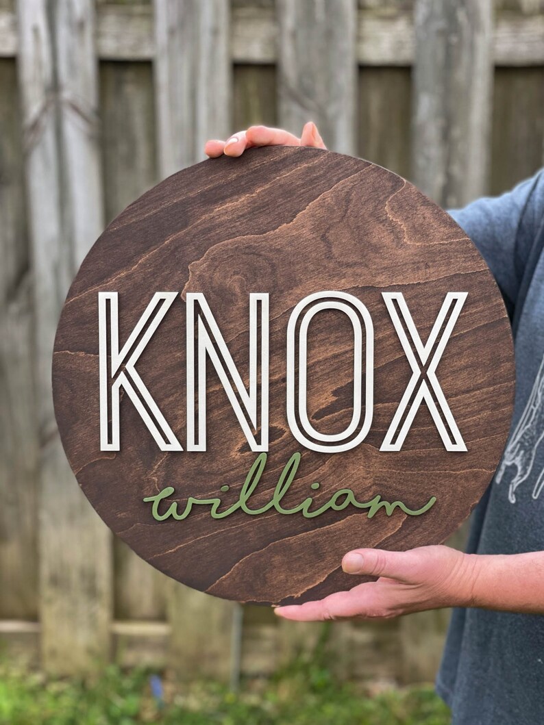 Nursery Name Sign 3D Custom Name Sign Baby Shower Gift - Etsy