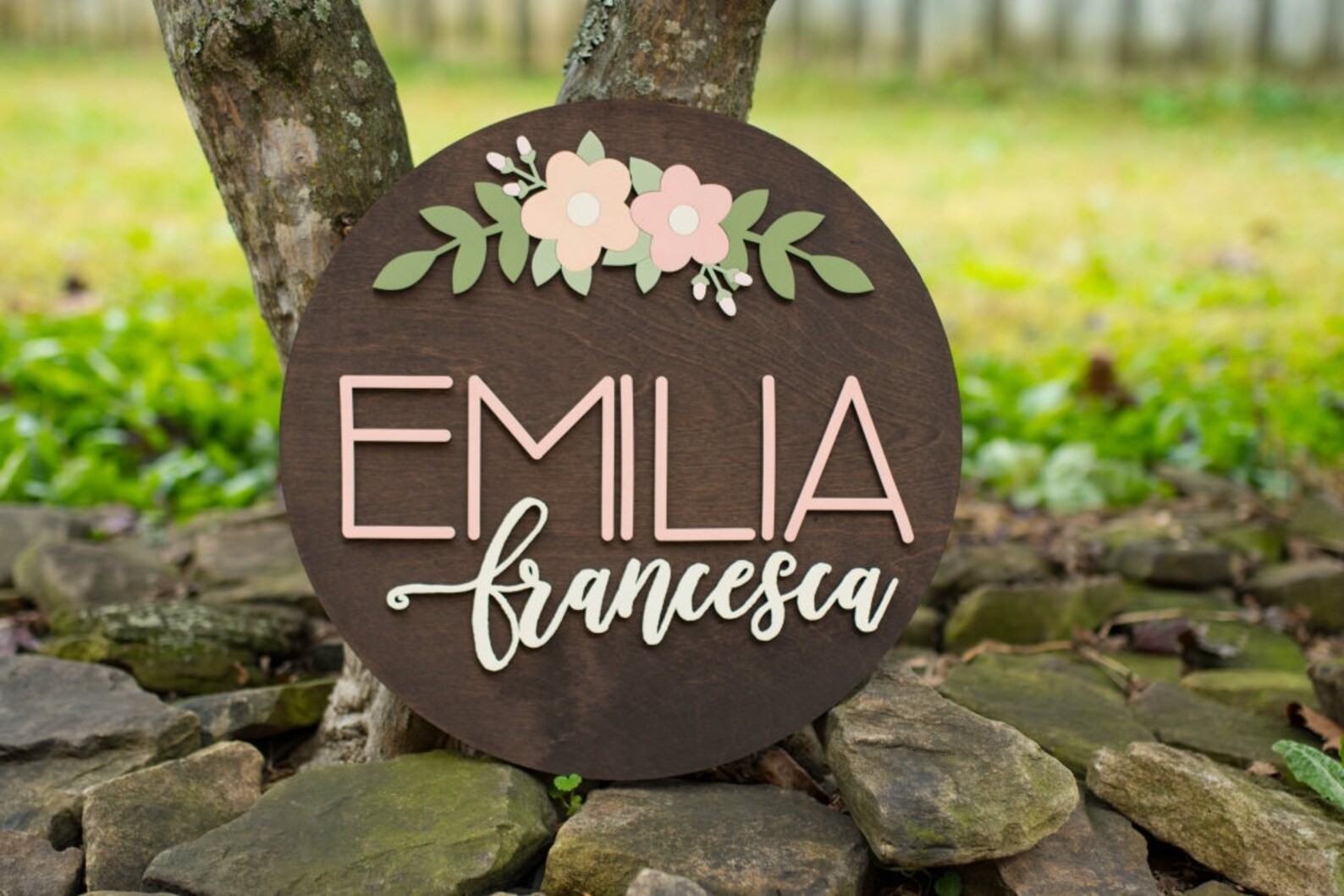 Baby Name Sign Custom Nursery Sign Wood Name Nursery Sign | Etsy