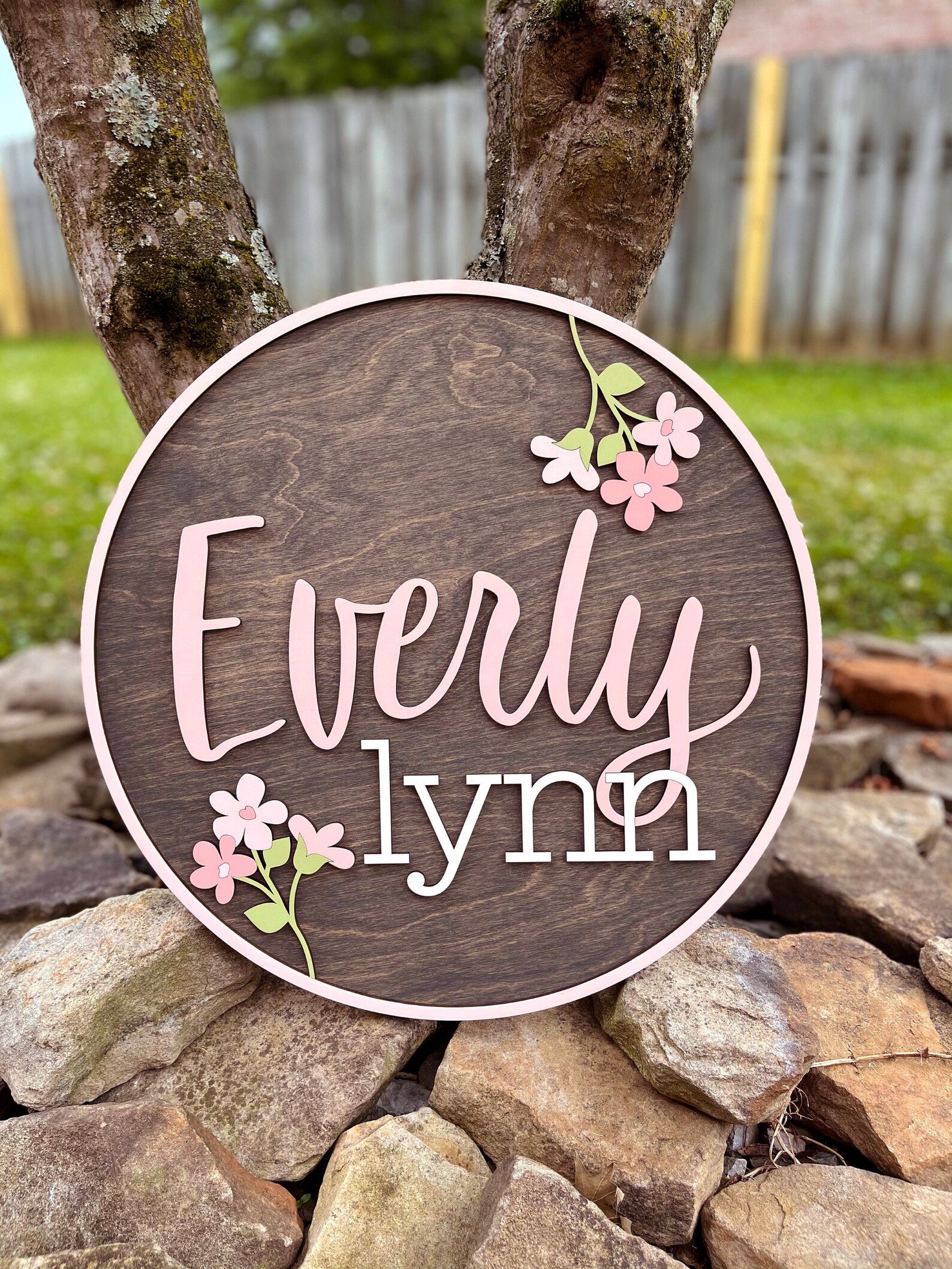 Nursery Name Sign Custom Nursery Sign Personalized Baby - Etsy