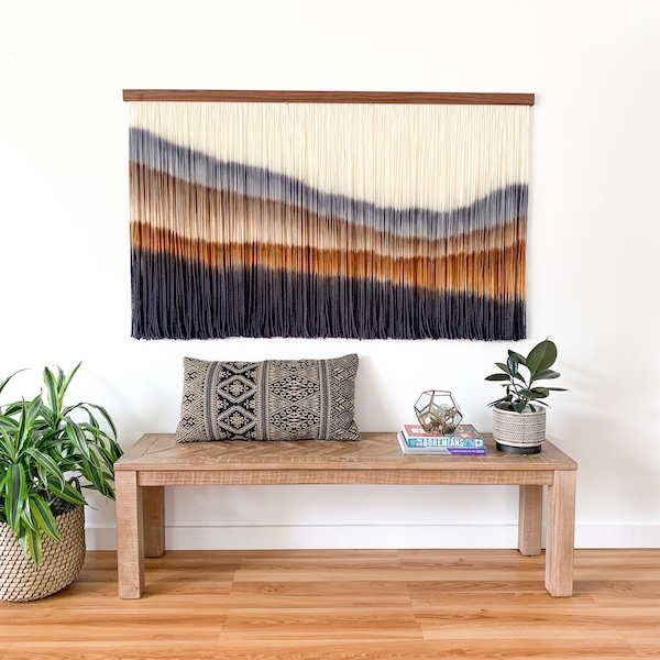 Dip Dyed Wall Hanging - Etsy