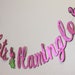 Flamingo Theme Lets Flamingle Cursive Banner 1set Bridal - Etsy